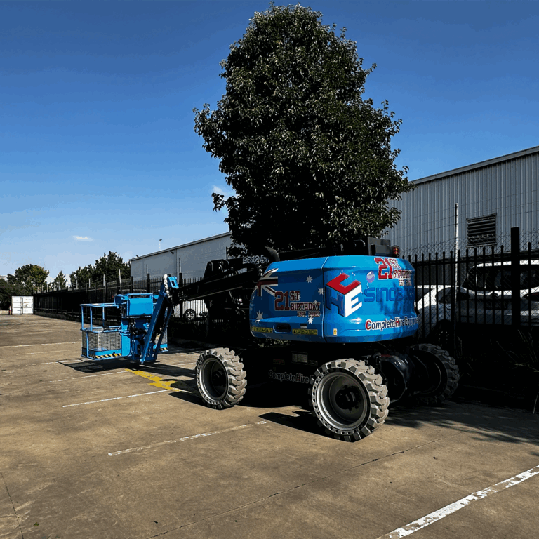 45ft Rough Terrain Diesel Knuckle Boom Lift | Hire | Melbourne