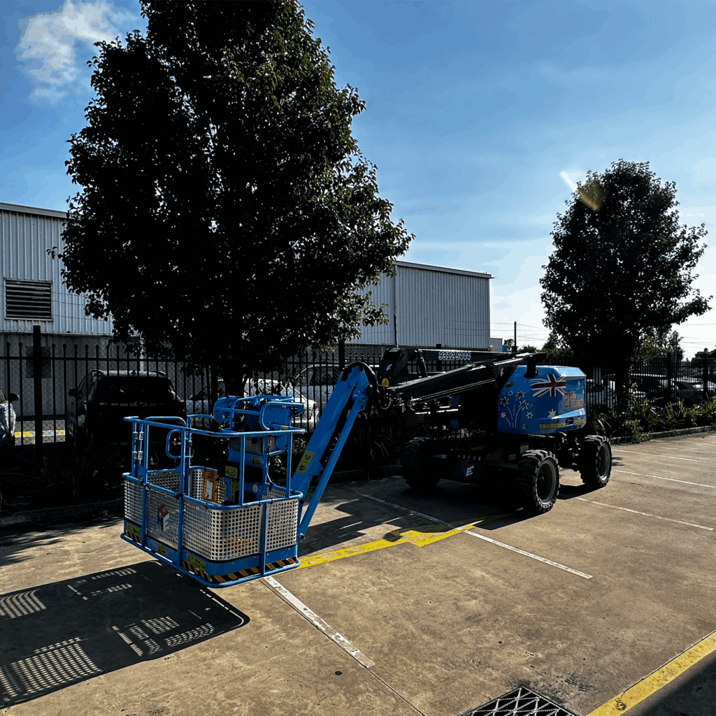 45ft Rough Terrain Diesel Knuckle Boom Lift | Hire | Melbourne